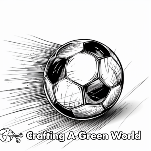 Soccer Ball Coloring Pages - Free & Printable!