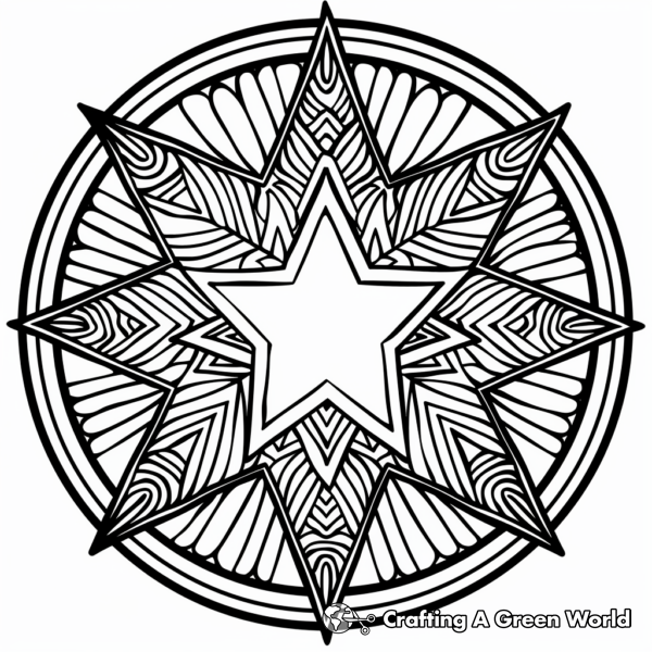 Star Coloring Pages - Free & Printable!