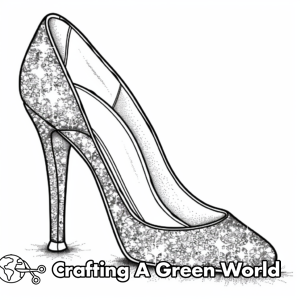 High Heel Coloring Pages - Free & Printable!