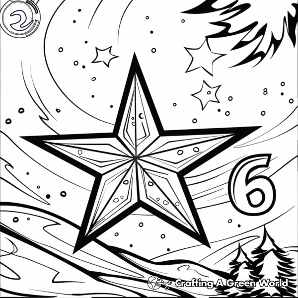 Number 6 Coloring Pages - Free & Printable!