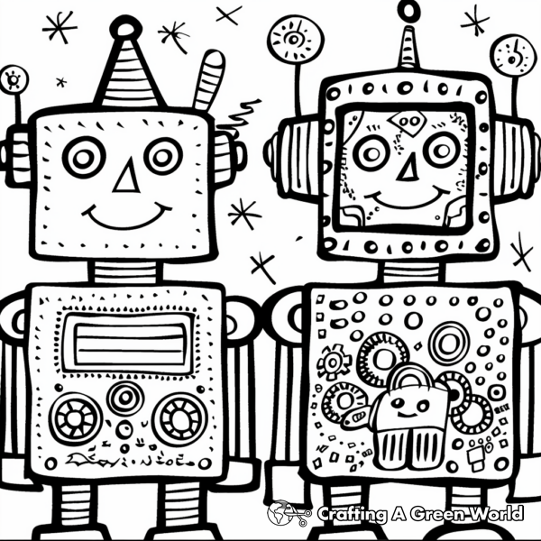 Steampunk Coloring Pages - Free & Printable!