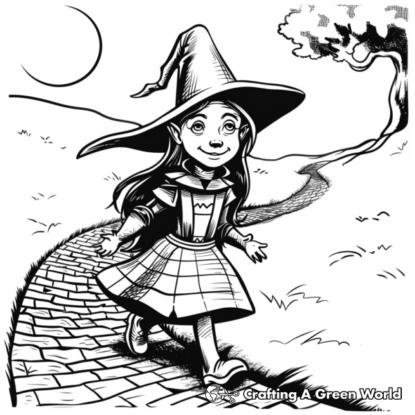 Wizard Of Oz Coloring Pages - Free & Printable!