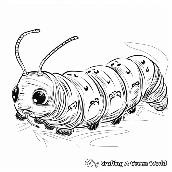 Caterpillar Coloring Pages Free Printable