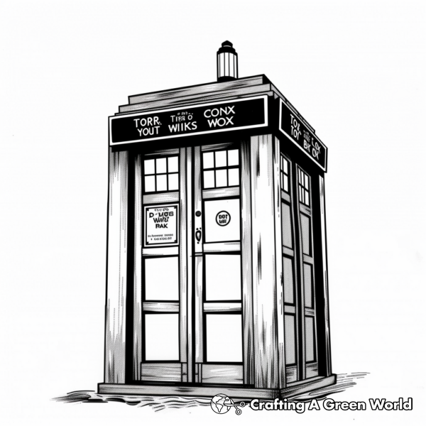 Dr. Who Coloring Pages - Free & Printable!