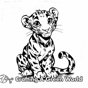 Leopard Coloring Pages - Free & Printable!