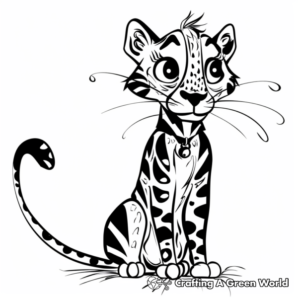 Leopard Coloring Pages - Free & Printable!