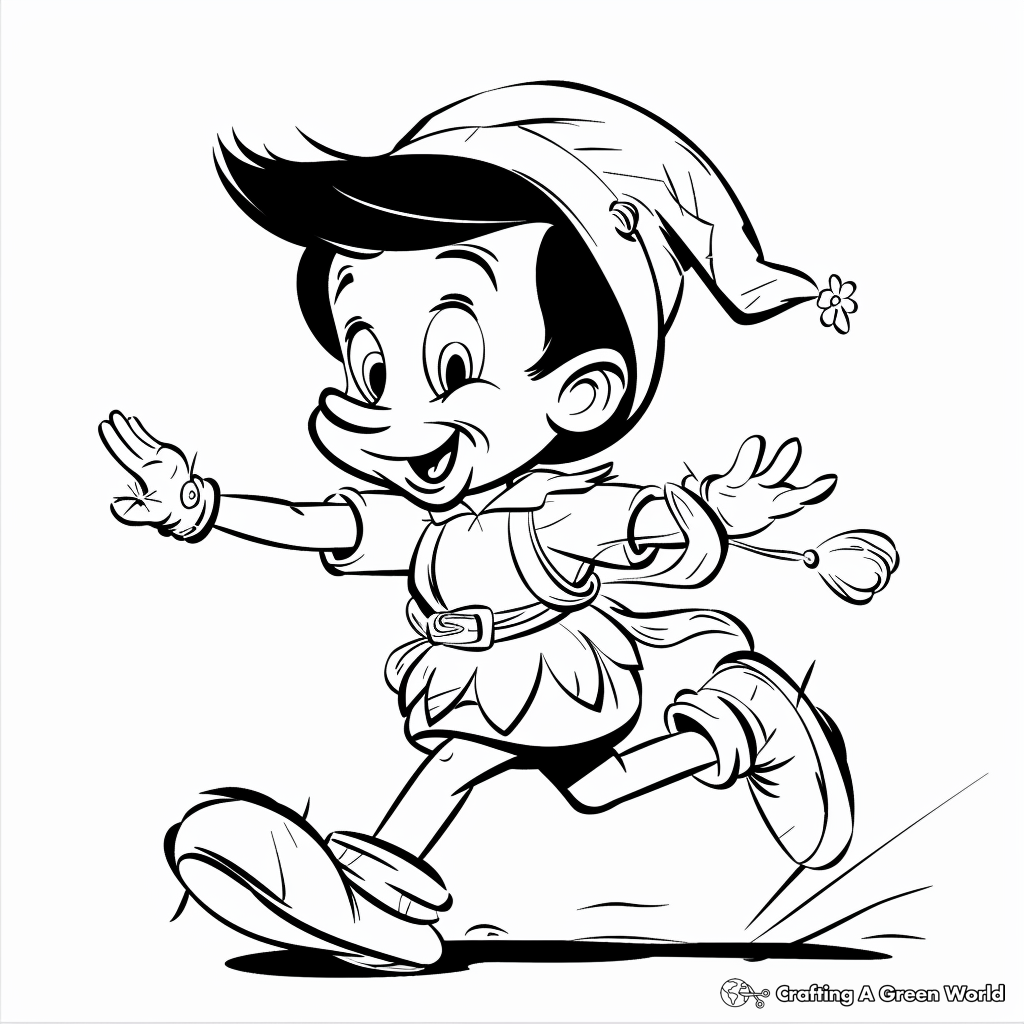 Pinocchio Coloring Pages - Free & Printable!