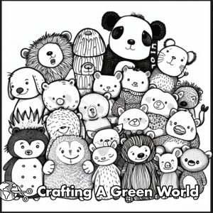 Stuffed Animal Coloring Pages - Free & Printable!