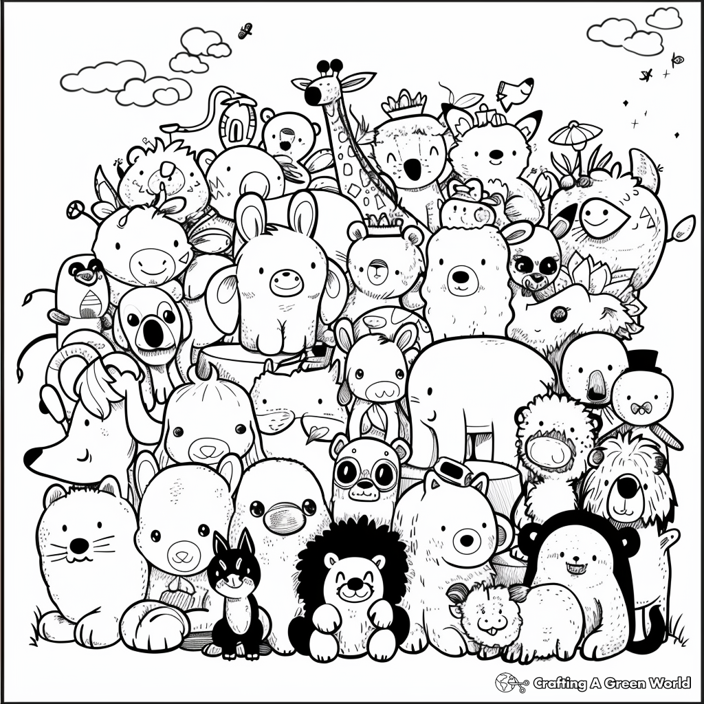 Stuffed Animal Coloring Pages Free Printable Stuffed Animal Coloring Pages Free Printable