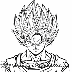 Dragon Ball Z Coloring Pages - Free & Printable!