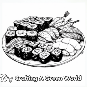 Food For Adults Coloring Pages - Free & Printable!