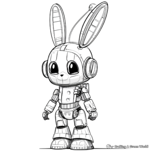 Cute Robot Coloring Pages - Free & Printable!
