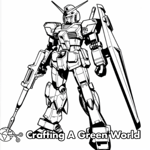 Gundam Coloring Pages - Free & Printable!