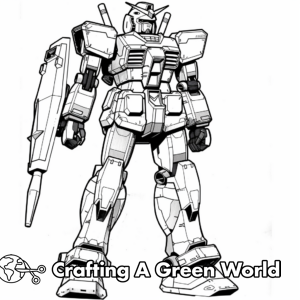 Gundam Coloring Pages - Free & Printable!