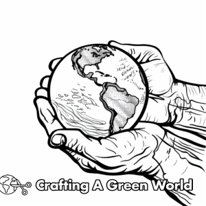 God Created The World Coloring Pages - Free & Printable!