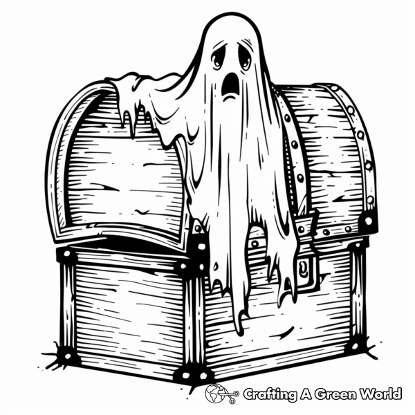 Treasure Chest Coloring Pages - Free & Printable!