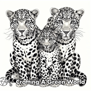 Leopard Coloring Pages - Free & Printable!