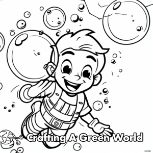 Bubble Coloring Pages - Free & Printable!