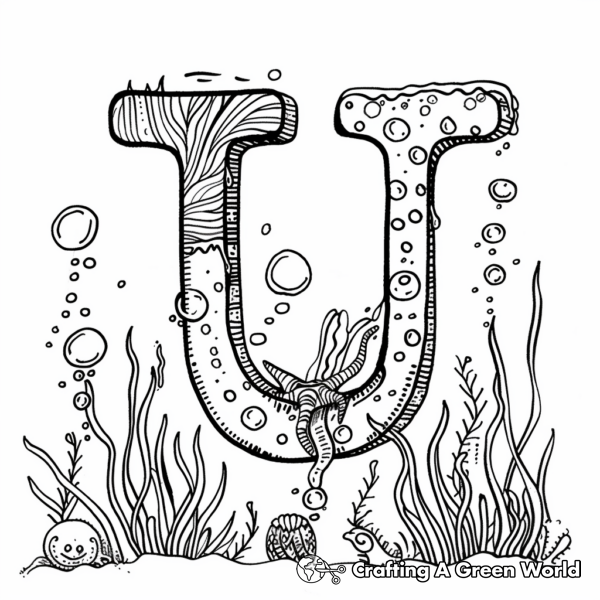 Letter U Coloring Pages - Free & Printable!