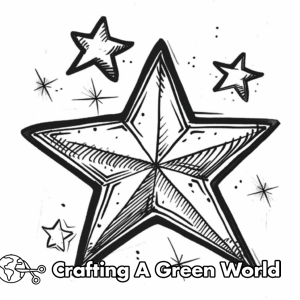 Star Coloring Pages - Free & Printable!