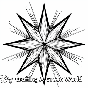 Star Coloring Pages - Free & Printable!