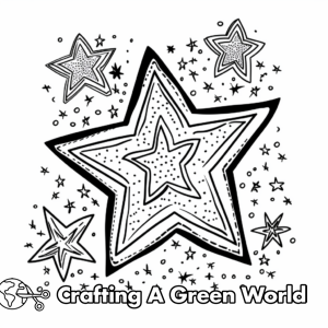 Star Coloring Pages - Free & Printable!