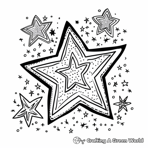 Star Coloring Pages - Free & Printable!