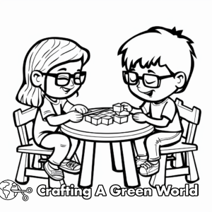 Testing Coloring Pages - Free & Printable!