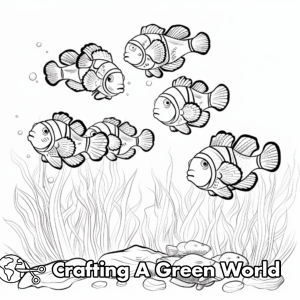 Clownfish Coloring Pages - Free & Printable!