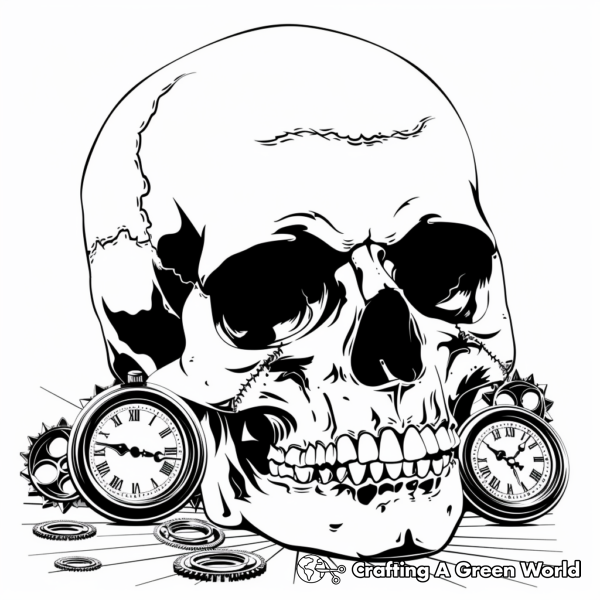 Skull For Adults Coloring Pages - Free & Printable!