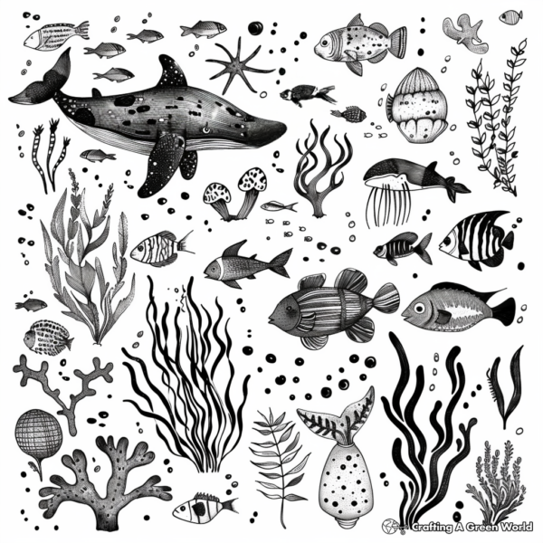 Watercolor Coloring Pages - Free & Printable!