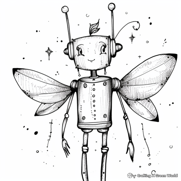 Cute Robot Coloring Pages - Free & Printable!