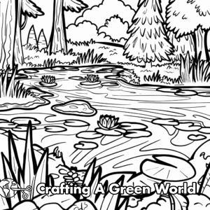 Pond Coloring Pages - Free & Printable!