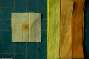Sew a Mini Square in a Square Log Cabin Quilt Block • Crafting a Green ...