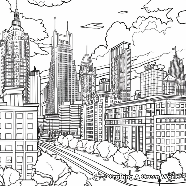 Michigan Coloring Pages - Free & Printable!