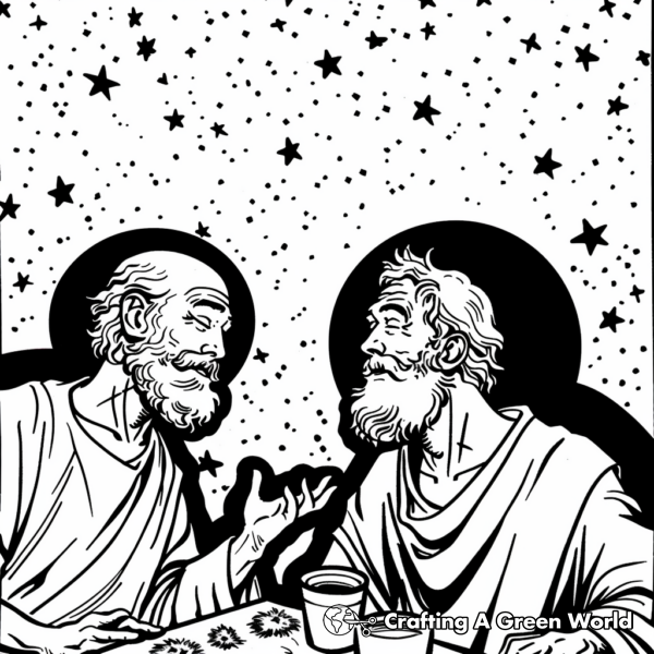 Abraham And Isaac Coloring Pages - Free & Printable!