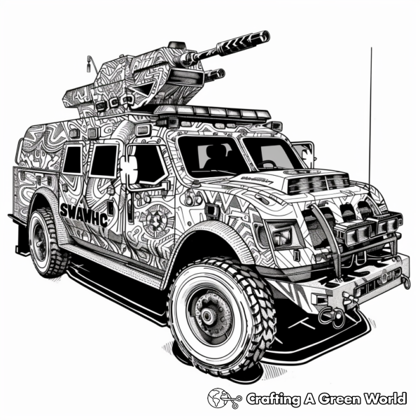 Emergency Vehicle Coloring Pages - Free & Printable!