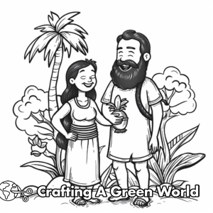 Sunday School About Creation Coloring Pages - Free & Printable!