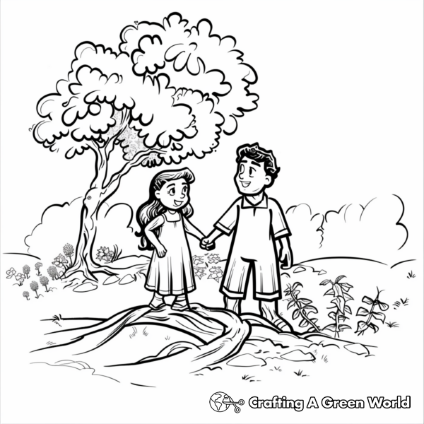 Sunday School About Creation Coloring Pages - Free & Printable!