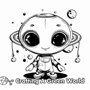 Little Space Coloring Pages - Free & Printable!