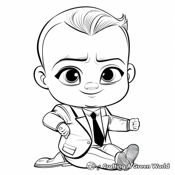 Boss Baby Coloring Pages - Free & Printable!