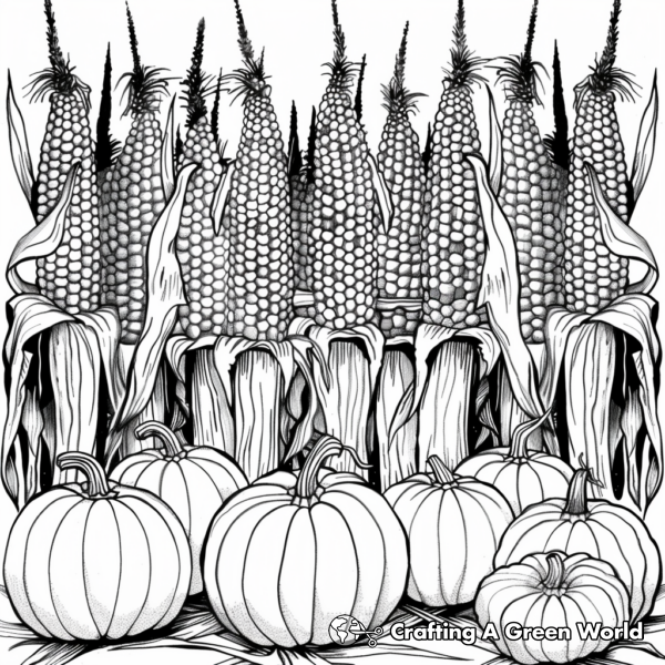 Free Cute Thanksgiving Coloring Pages - Free & Printable!