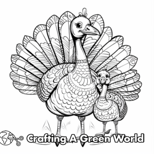 Free Cute Thanksgiving Coloring Pages - Free & Printable!