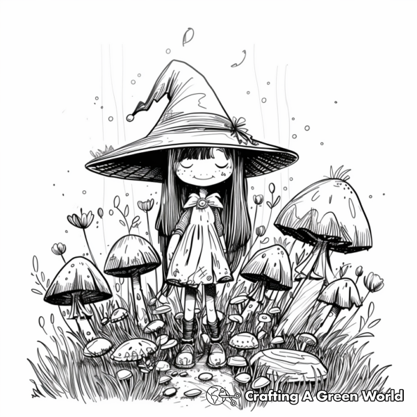 Witchy Coloring Pages - Free & Printable!