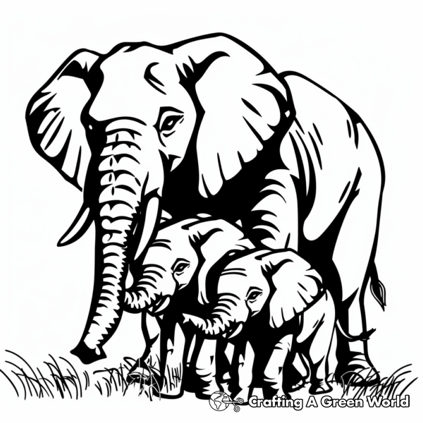 Wild Animals Coloring Pages - Free & Printable!