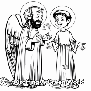 Abraham And Isaac Coloring Pages - Free & Printable!
