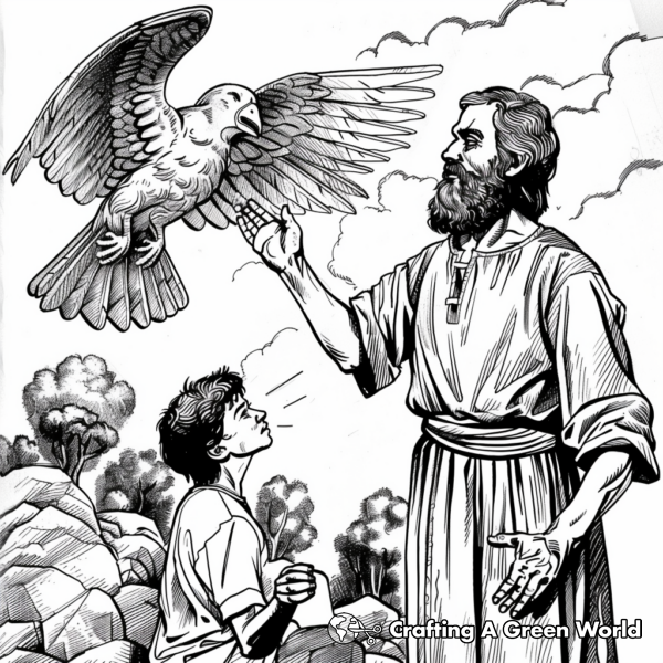 Abraham And Isaac Coloring Pages - Free & Printable!
