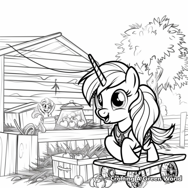Applejack Coloring Pages - Free & Printable!