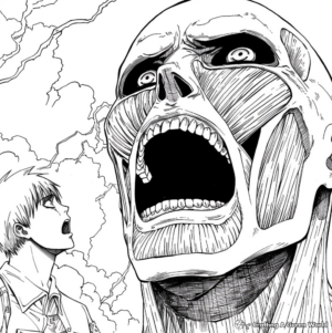 Attack On Titan Coloring Pages - Free & Printable!
