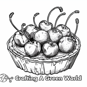 Cherry Coloring Pages - Free & Printable!